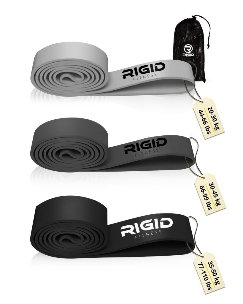 Intense 3-Level Resistance Bands Set for Pull-Ups & Full-Body Workouts ...