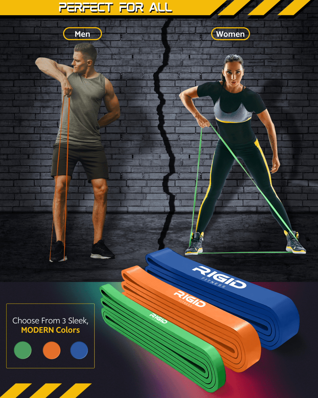 Explosive Heavy-Duty Resistance Bands for Ultimate Strength